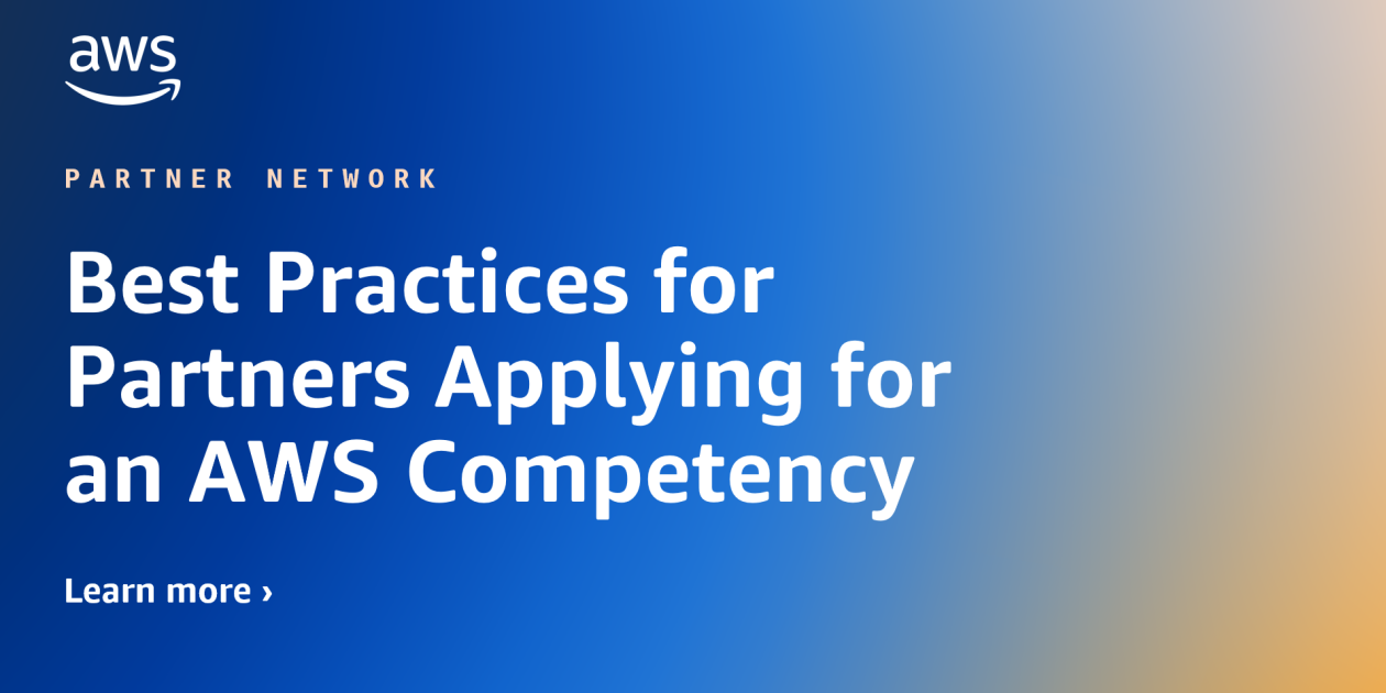 Unlocking Efficiency: Best Practices for AWS Partners Applying for an ... Unlocking Efficiency: Best Practices for AWS Partners Applying for an ...